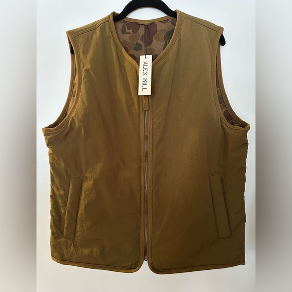 Alex Mill | Jackets & Coats | Alex Mill Reversible Camo Vest | Poshmark